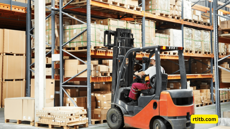 Penggunaan Racking di Warehouse