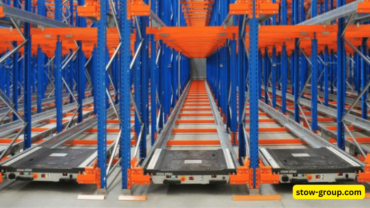 Penggunaan Racking di Warehouse